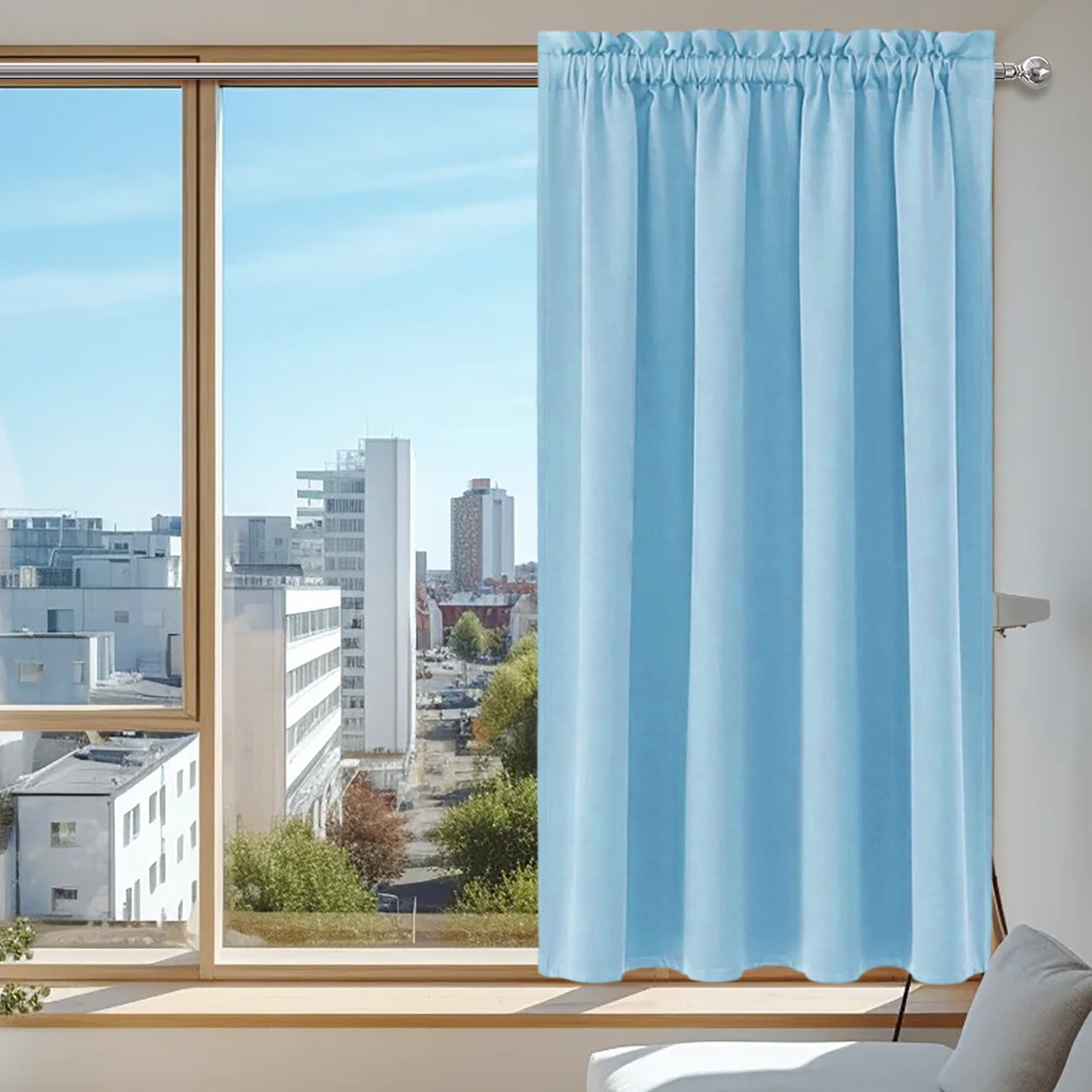 flyskyup Heat Insulation Energy Saving Curtains for Bedroom and Kitchen ...