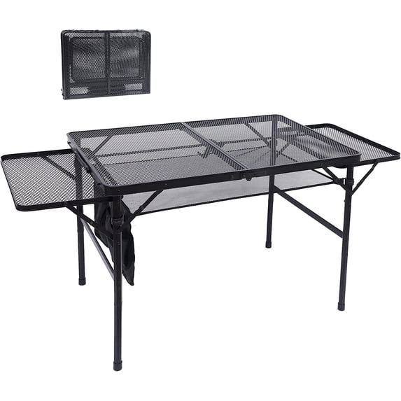 Folding Grill Table Camping Table Tailgate Tables Grill Tables Outdoor ...