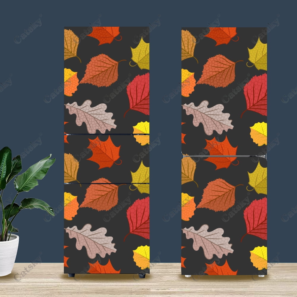 foliage plant Refrigerator Stickers Home r Kitchen Murals DIY Wall ...