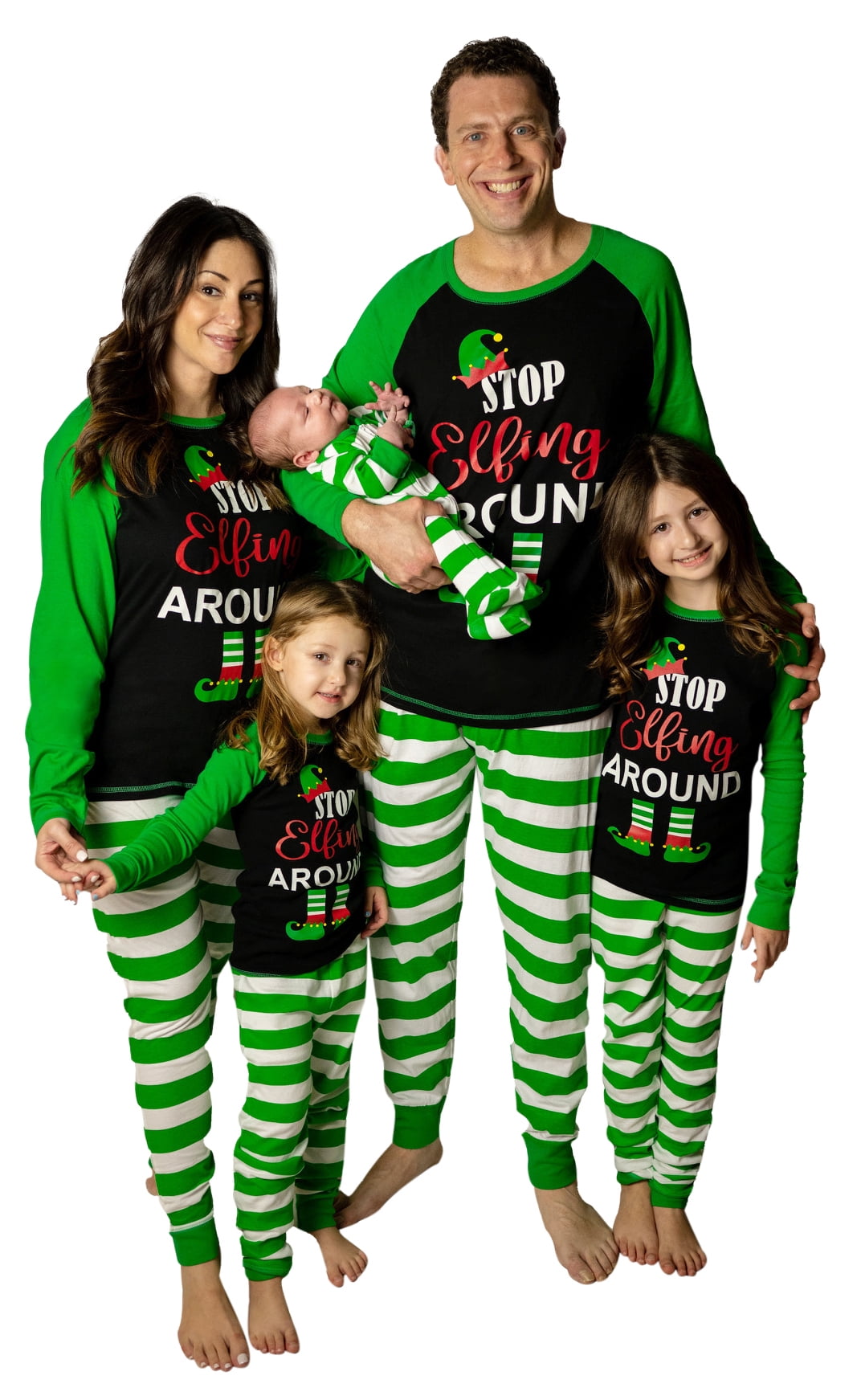 #followme Family Pajamas Cotton Womens Pajama Set 7012-M (Green ...