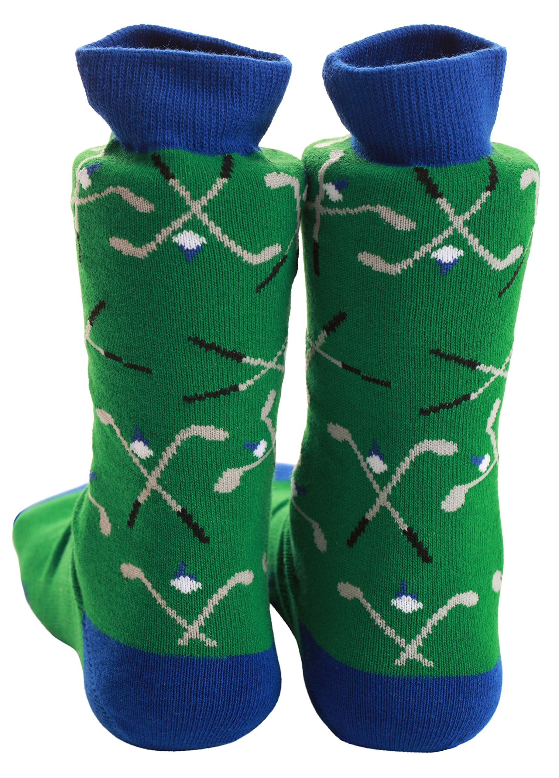 Followme Funny Socks for Men, Golf Novelty Gift Socks, Comfortable and ...