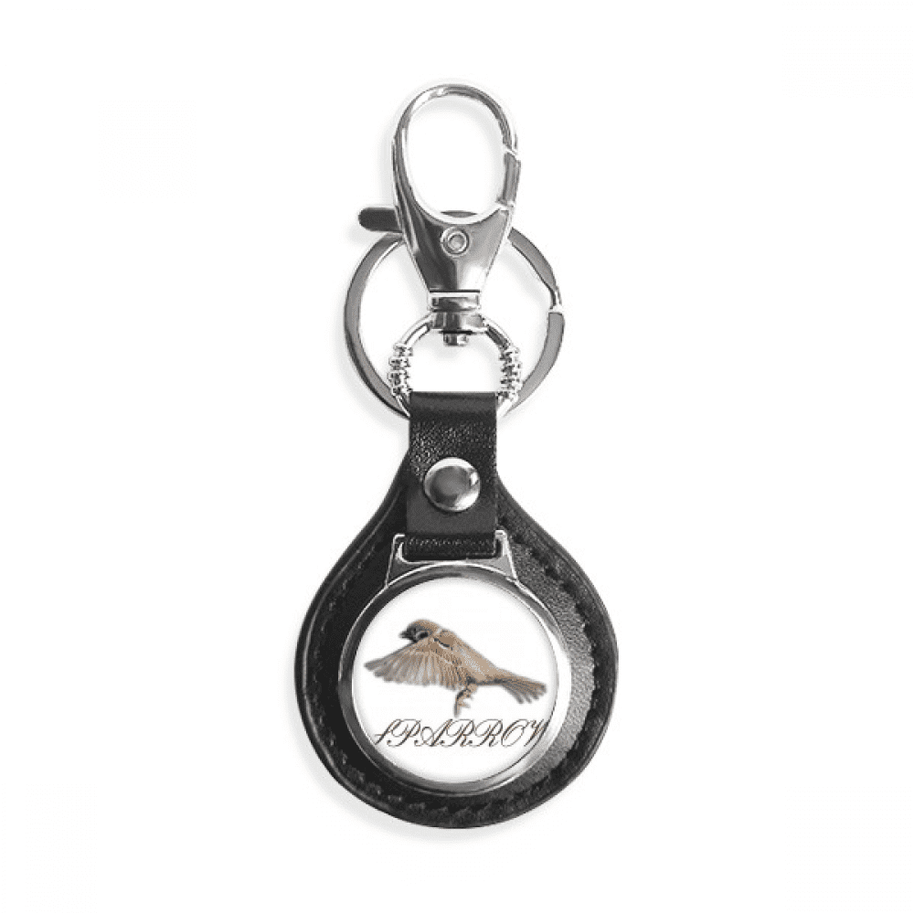 food wings sparrows birds key link chain keyholder finder hook metal ...