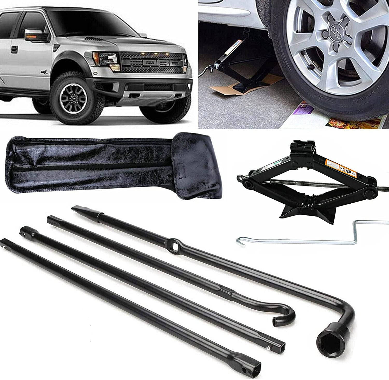 for (2004-2014) F150 Spare Tire Lug Wrench Tool Kit Replacement ...