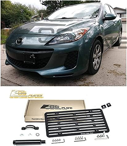 for 2010-2013 Mazda 3 Mazda3 | EOS Plate Version 2 Front Bumper Tow ...