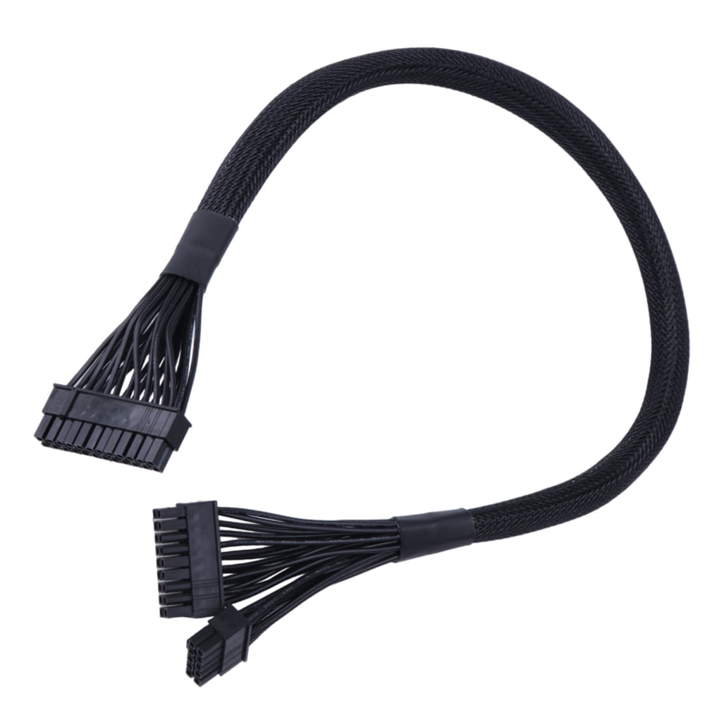 for 24Pin Power Supply Cable 18+10pin to 24Pin Sleeved Cable for G1 G2 ...