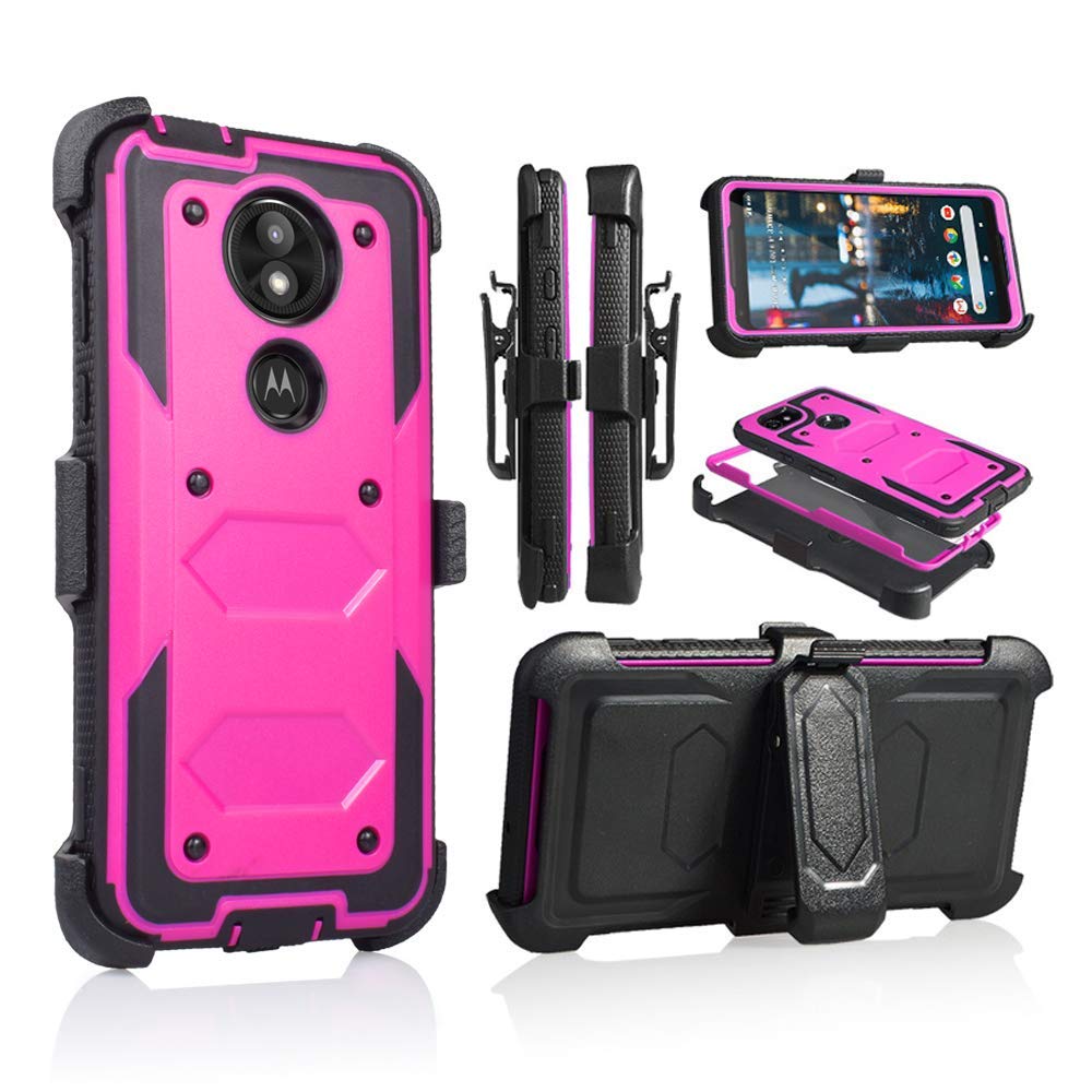 for 6" Moto E5 Plus Moto E5 Supra XT1924 360° Cover Screen Protector ...