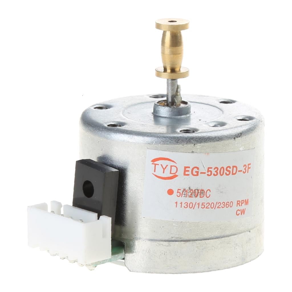 for 9-12V 3-Speed 33/45/78 Metal Turntables Motor 25 mm Mounting Holes ...
