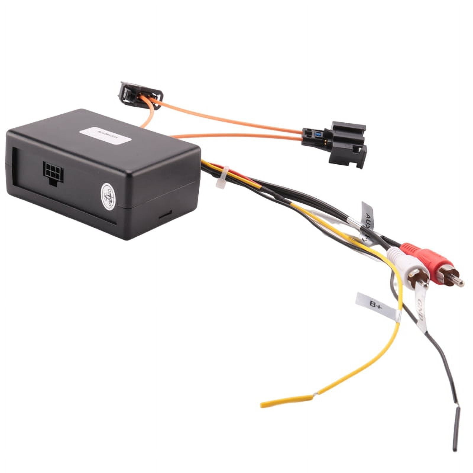 for A6 A7 A8 05-09 AUX Car Optical Fiber Decoder Box Amplifier Adapter ...