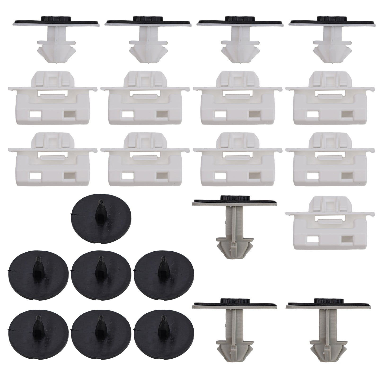 for A6 C7 2012 2013 2014 Side Skirt Attachment Parts Clips Set ...