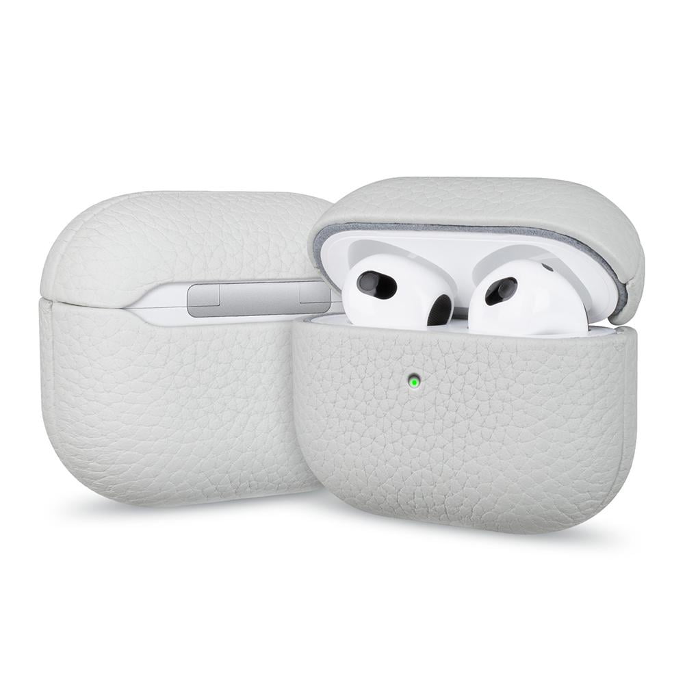 for AirPods Pro 3 Genuine Leather Case Luxury Cowhide Cover for apple 3 ...