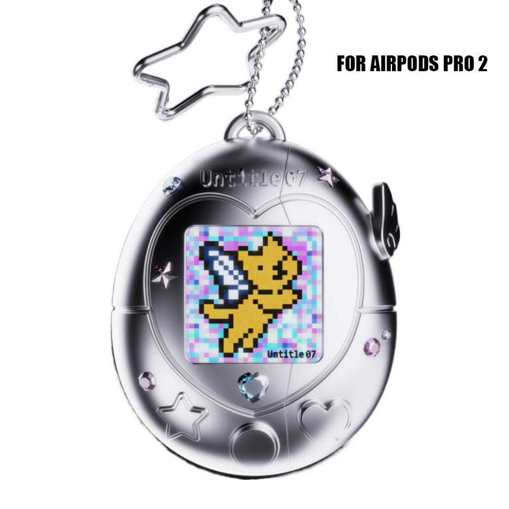 for Airpods 2/3/4 Pro Case, Retro Viewport Electronic Pet Design with ...