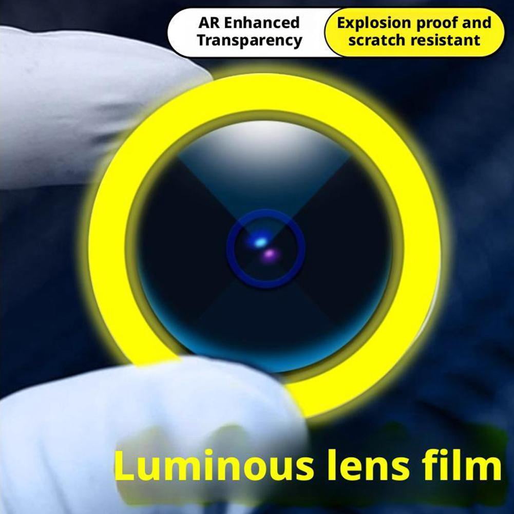 for Apple 16E Luminous Lens Film Eagle Eye Lens Circle Color Lens ...