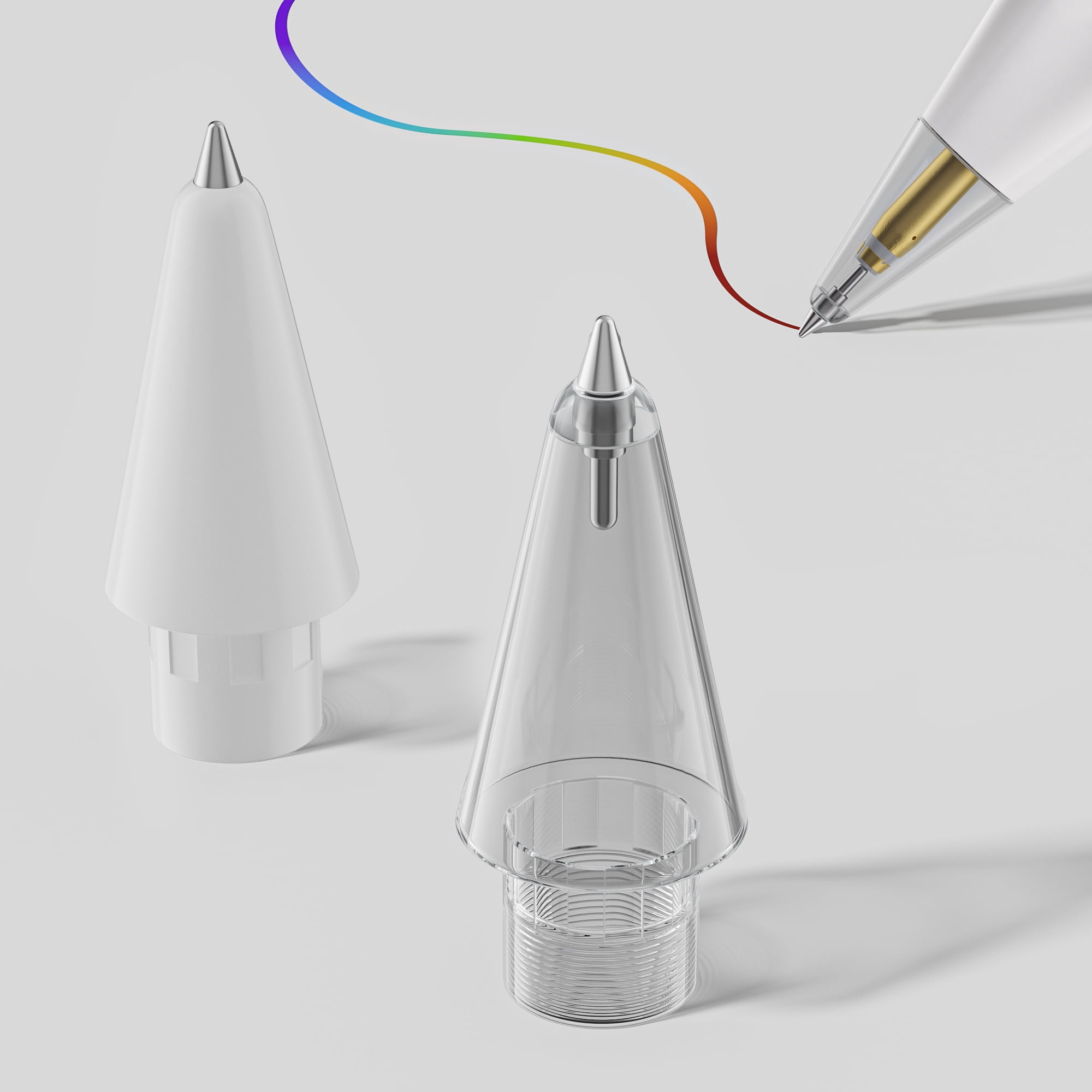 for Apple Pencil 1st/2nd Generation,Upgraded Durable Apple Pencil 2nd ...