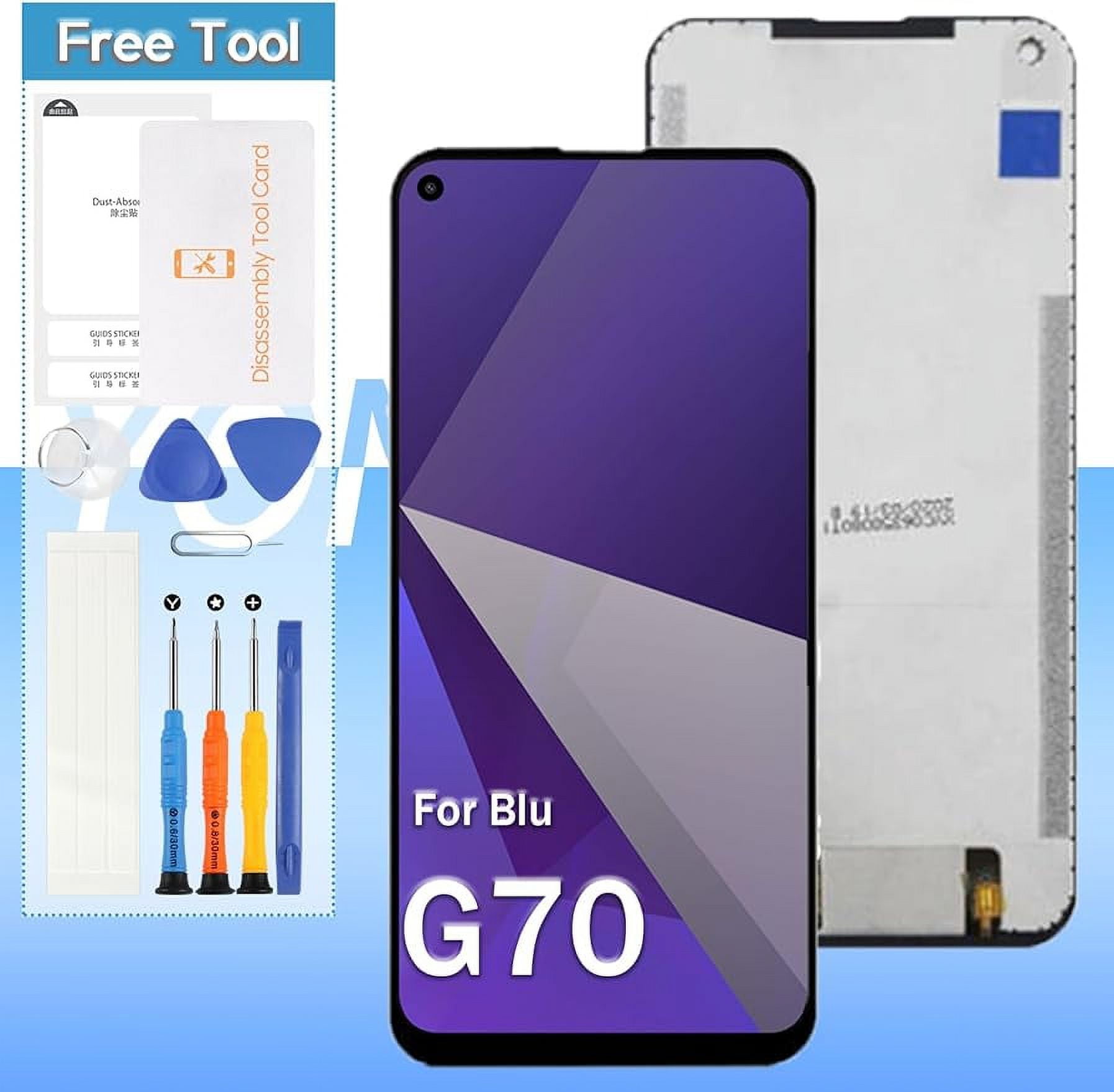 for BLU G70 Screen Replacement G0250WW 6.4" LCD Display Touch Digitizer ...