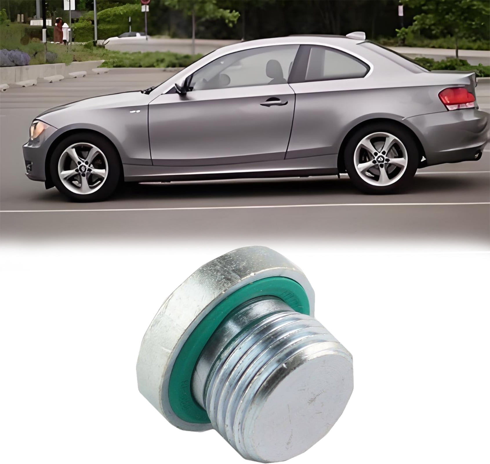 for BMW E39 E46 Drain Plug Seal Ring Auto Transmission Oil Filter Pan ...