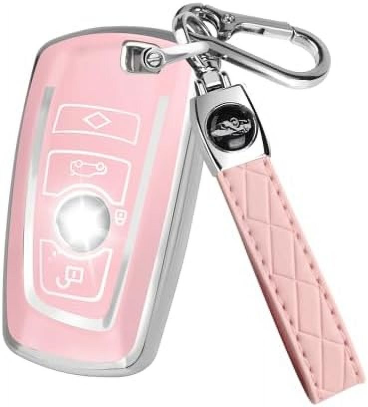 for BMW Key Fob Cover Soft TPU Key Case with F30 F45 F55 G20 G30 X1 X3 ...