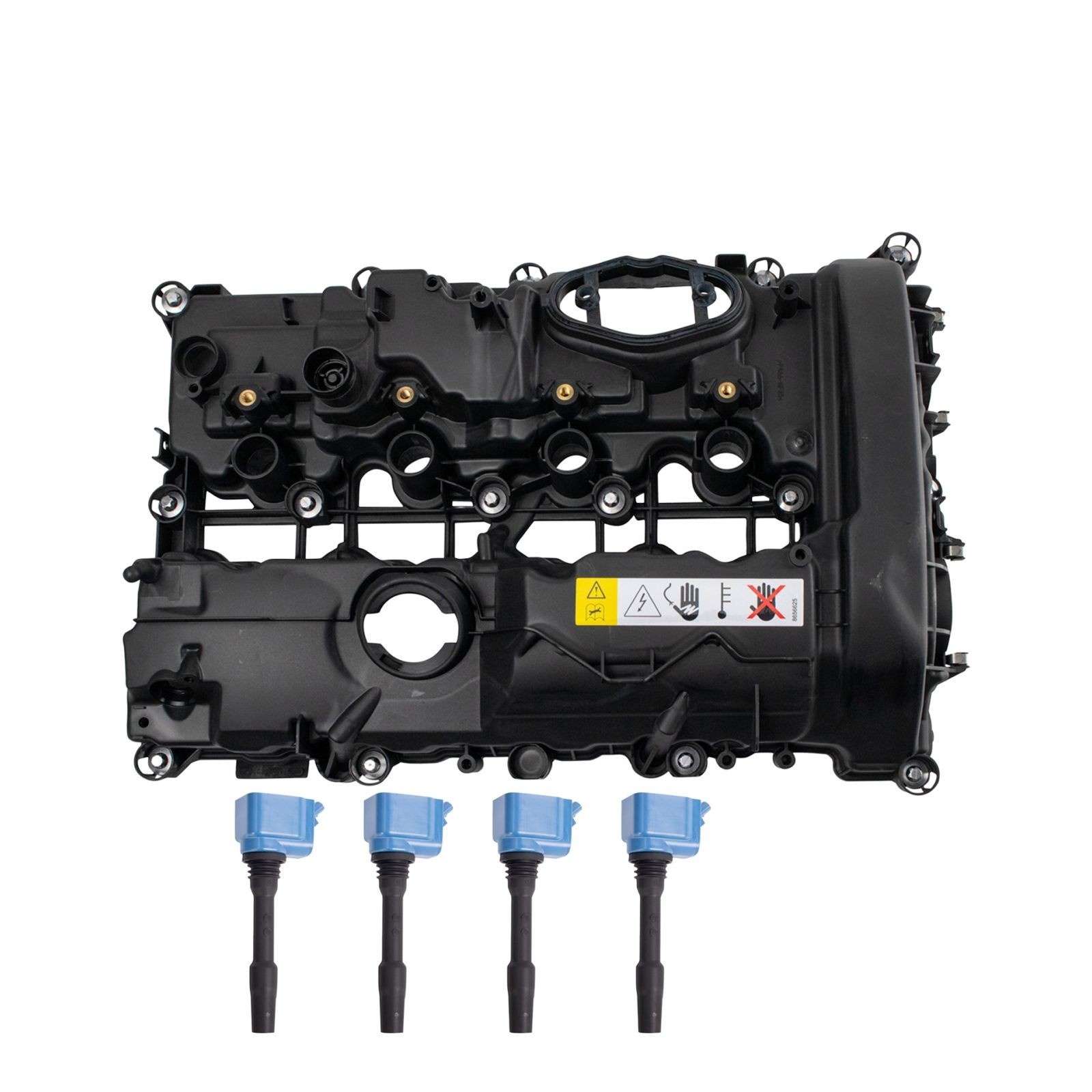 for BMW for Mini CE Ignition Kit w/ 4 Coils & Valve Cover (AM ...