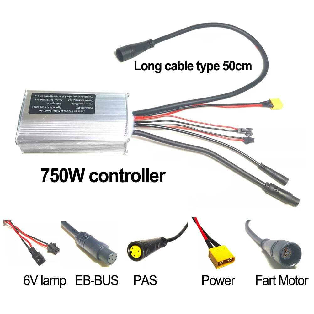 Fat Bike 48V 750W Brushless Controller Kit For Bafang G060 G062 H550 ...