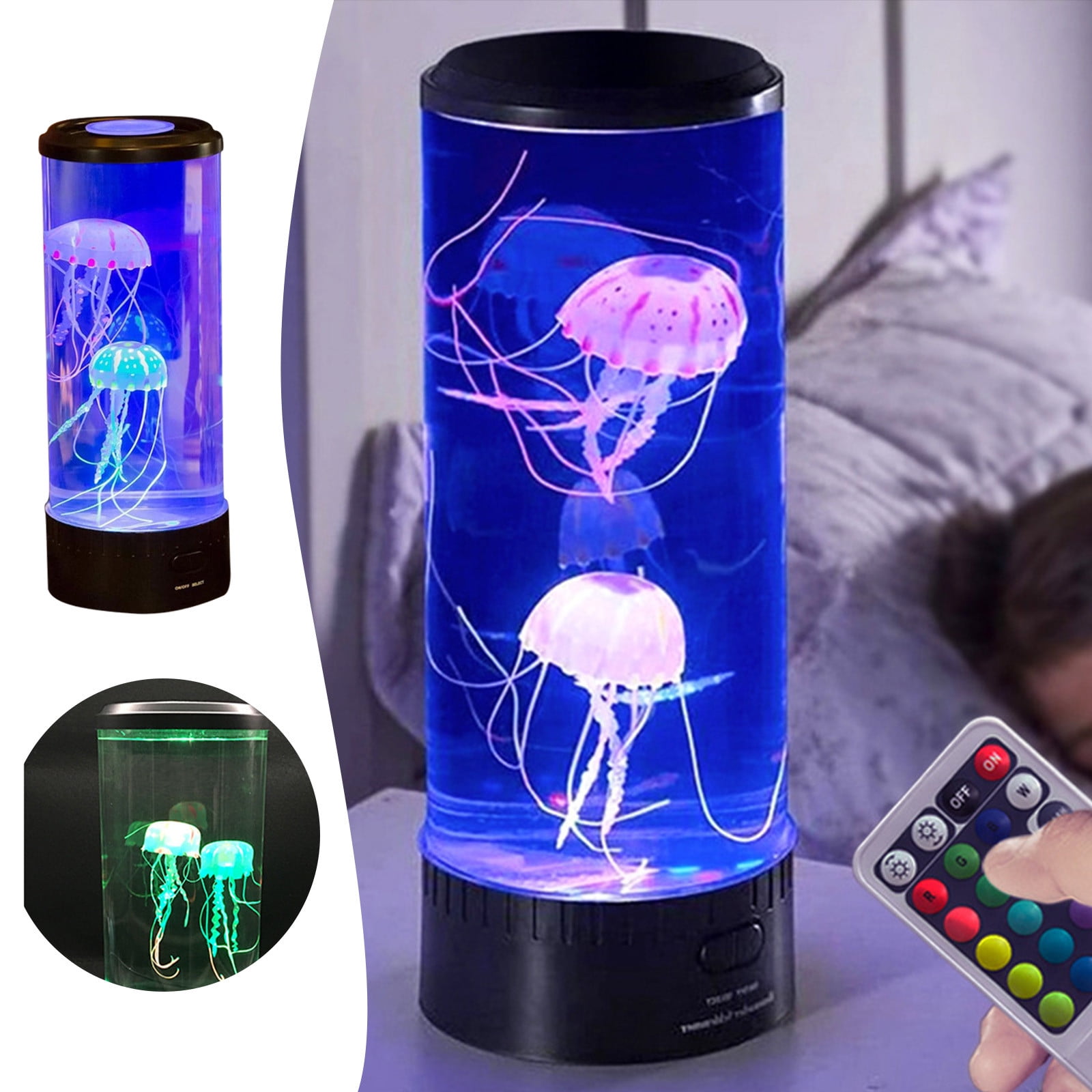 for Bedroom with Lights Wireless Lamp With LED Lights Realistic Motion ...