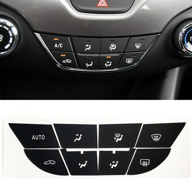 For Chevrolet for Cruze Ac A/C Control Button Worn Repair Kit Decals ...
