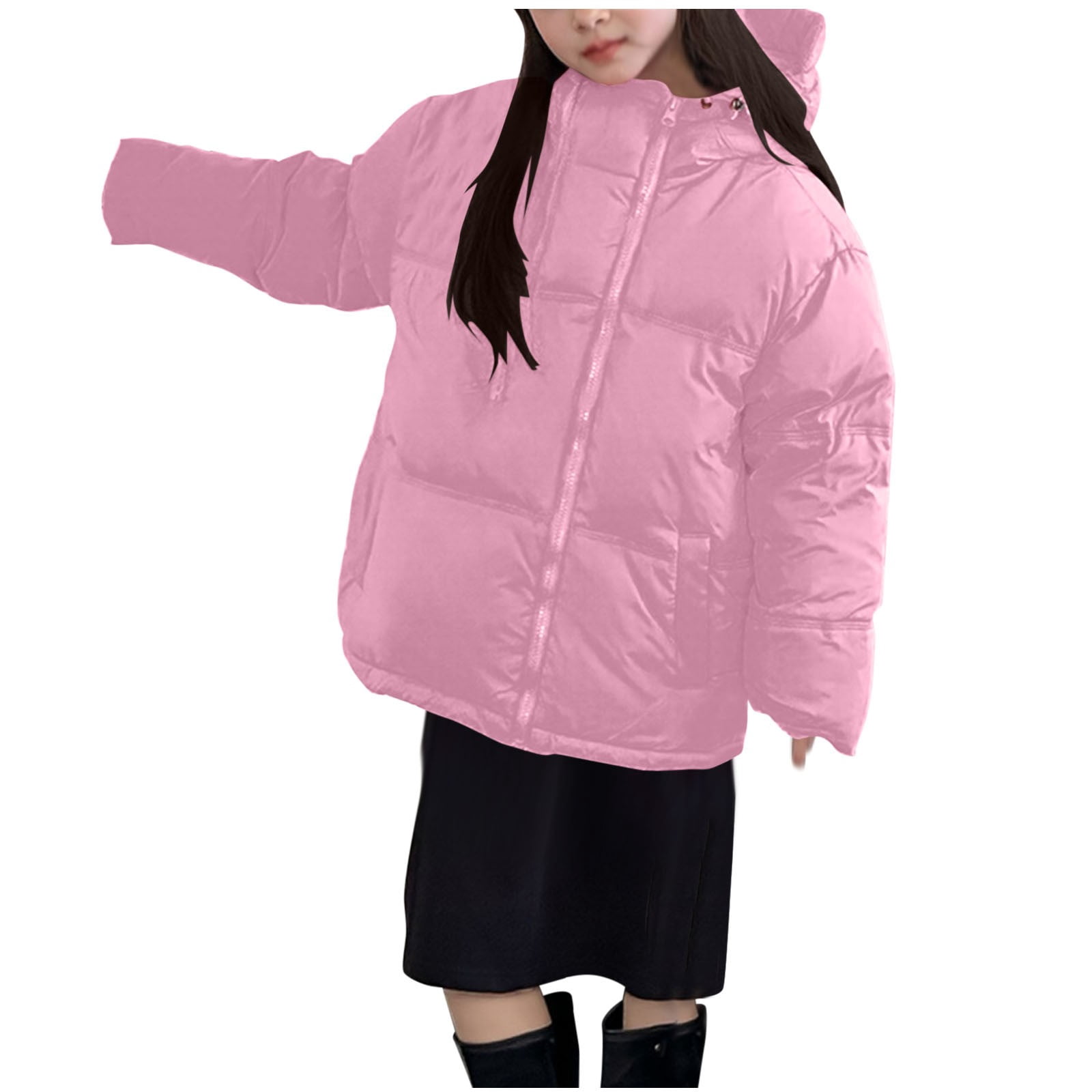 for Children Boy Girl Winter Fall Fleece Lined Sherpa Thermal Thick ...