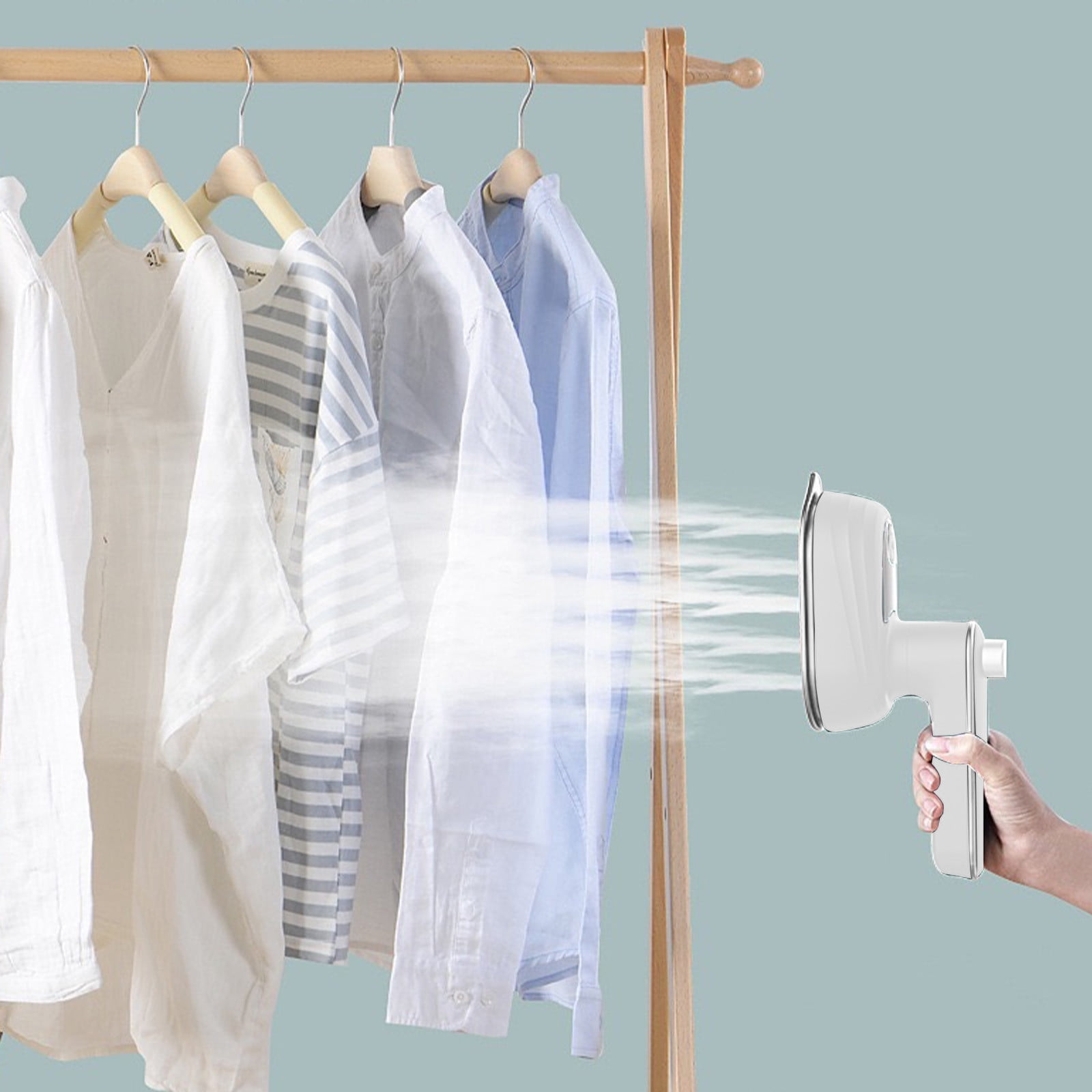 for Clothes, Powerful Handheld Clothing, Portable Travel Steam Iron ...