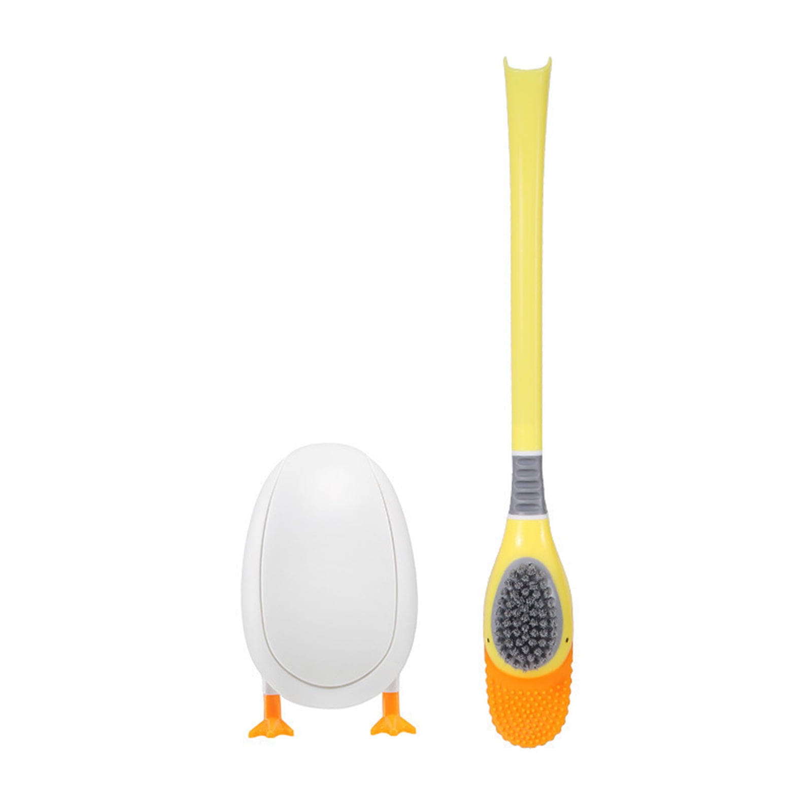 for Creative Duck Shape Toilet Bowl Brush Long-handled Toilet Brush ...