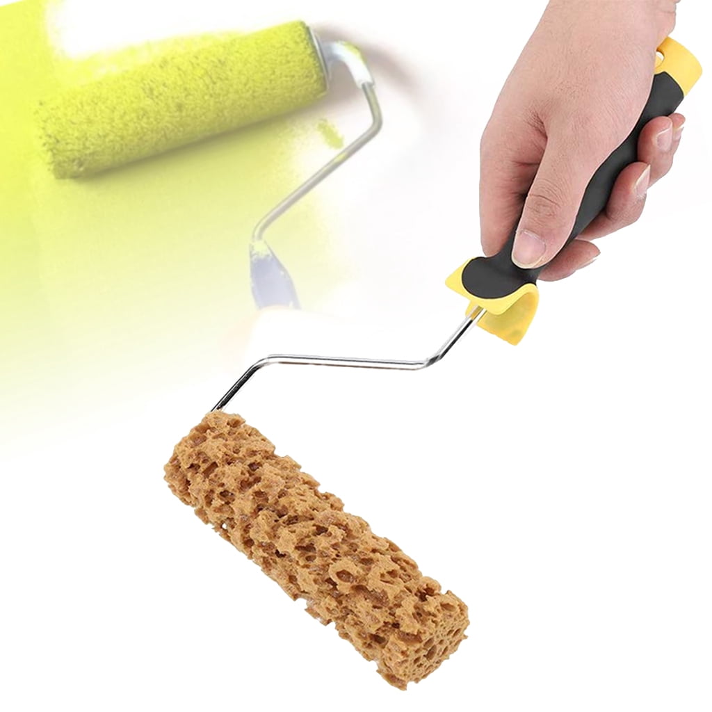 for Creative Imitation Seaweed Sponge Roller Brush 6'' Artistic Pattern ...
