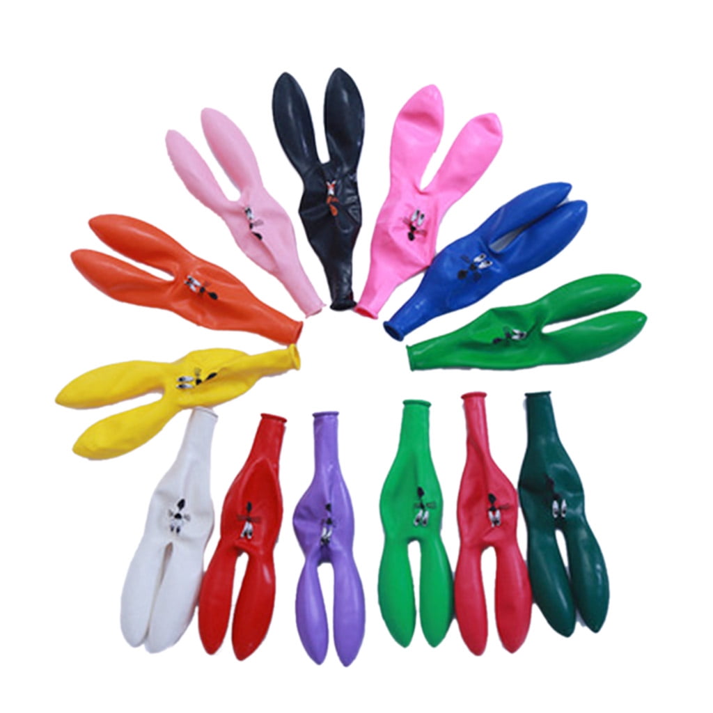 for Creative Rubber Bunny Balloon Easter Day’s Decor & Props Easter ...