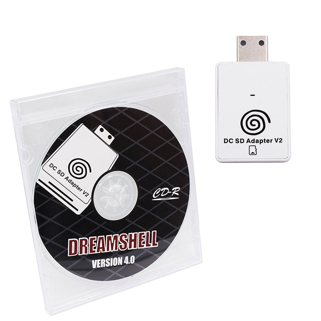 for DC SD TF Card Adapter Reader V2 for SEGA Dreamcast and Disk with ...
