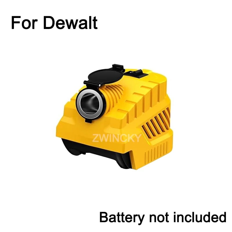for De*walt 18V to 12V Step-Down Converter Power Battery Adapter Wheel ...