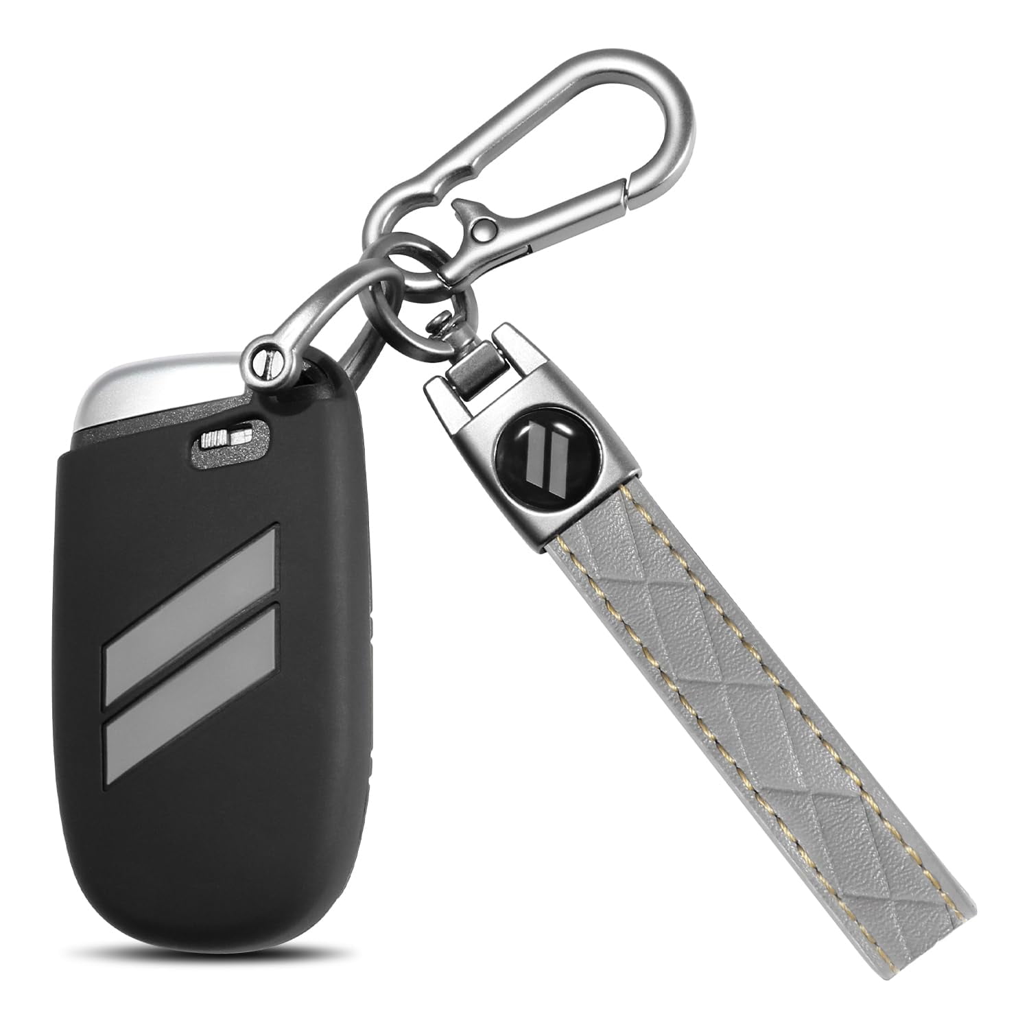 for Dodge Key Fob Cover with Keychain for Dodge Charger Challenger Dart ...