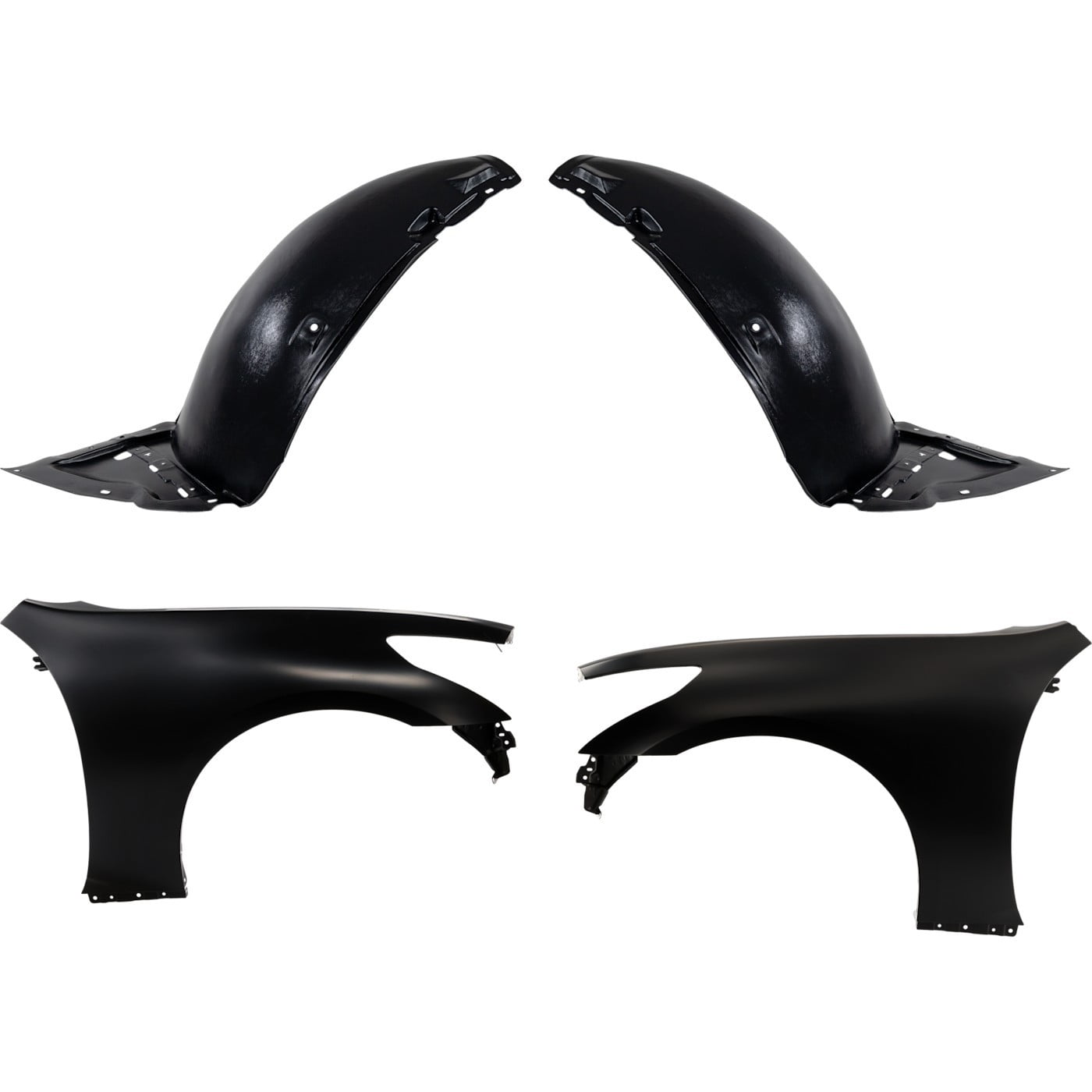 for Dodge for G37 Left or Right Front Fender 4-Piece Kit - Primed Steel ...