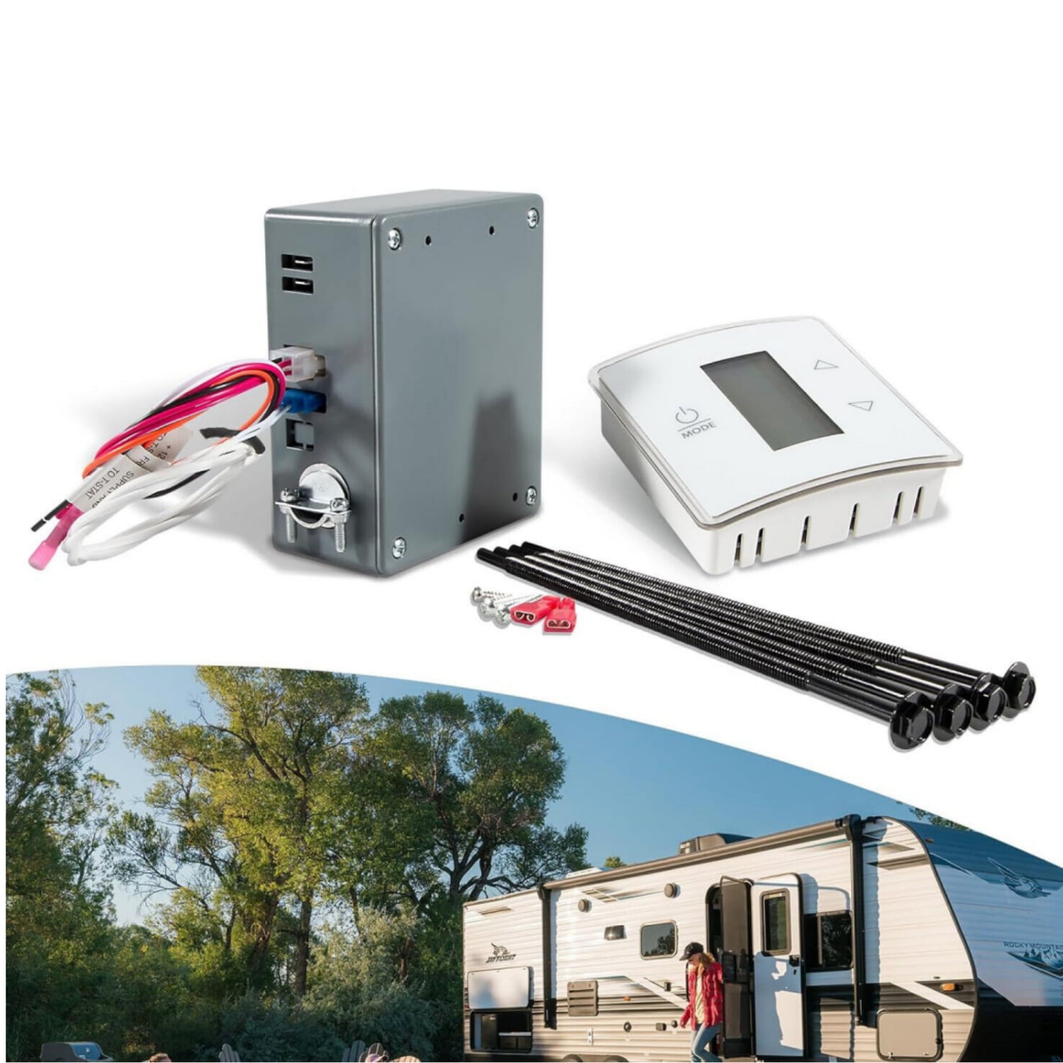 for Dometic Single Zone LCD Touch Air Conditioner 3316230.000 RV ...