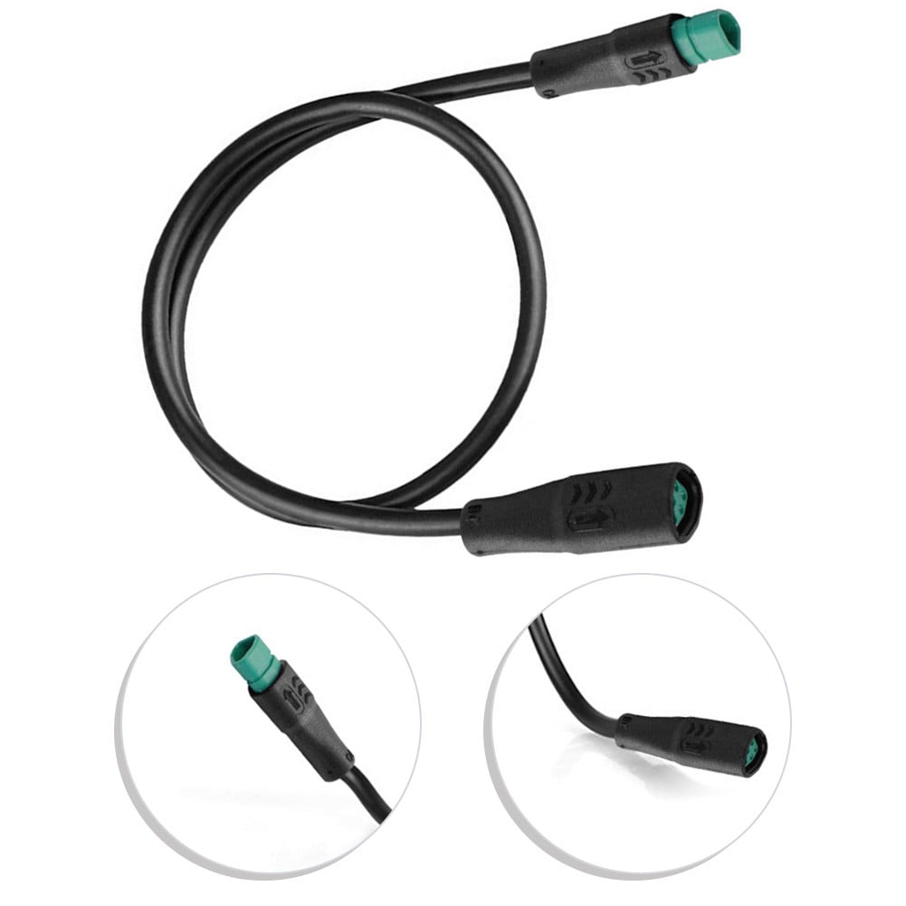 for Electric Bicycle 5 Pin Extension Cable Compatible with for Bafang ...