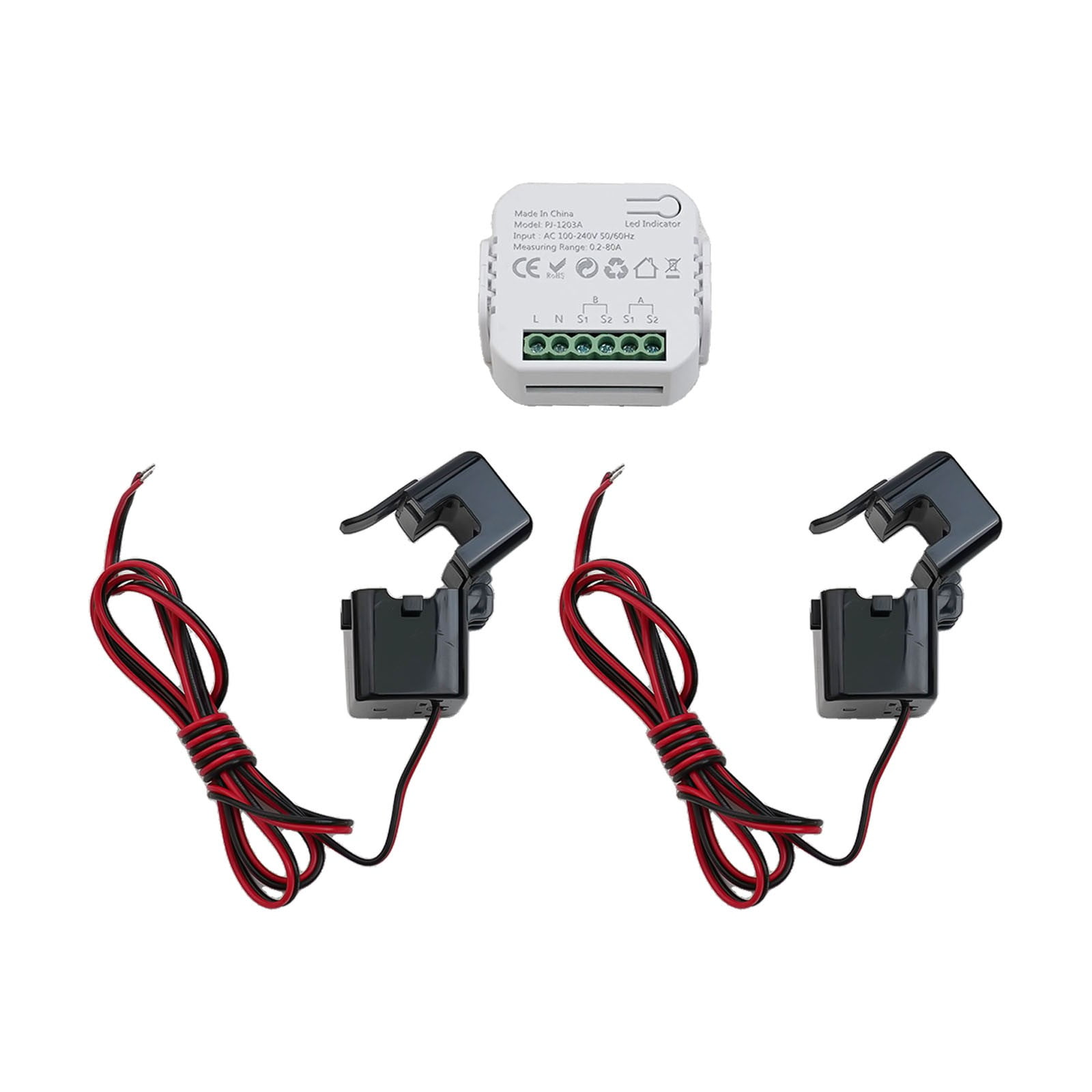 for Energy Monitor For Tuya for Smart Life for ZigBee with for CT ...