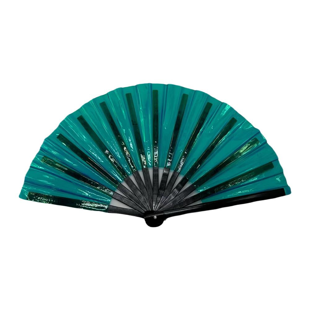 for Fan, 2025 New Colors Popping Fans, Large Holographic Folding Fan ...