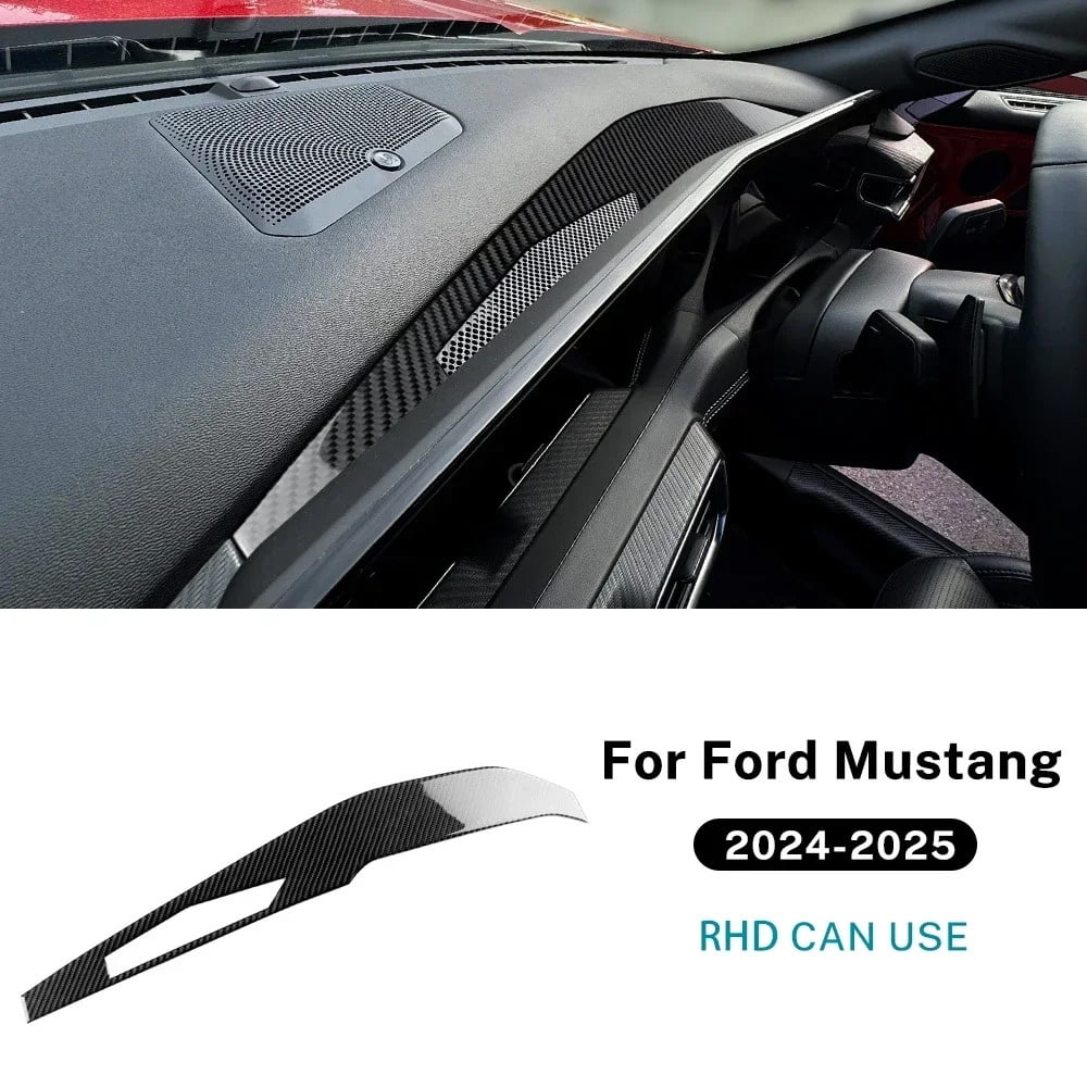 for Ford Mustang GT Dark Horse EcoBoost 2024 2025 Real Soft Carbon ...