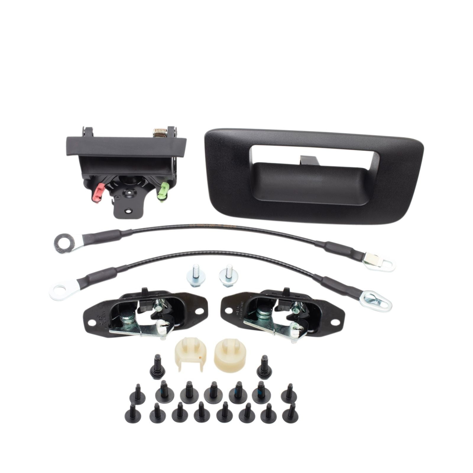 for GMC for Hummer Tailgate Kit - 1 Handle, 2 Hinges, 2 Cables, 2 ...