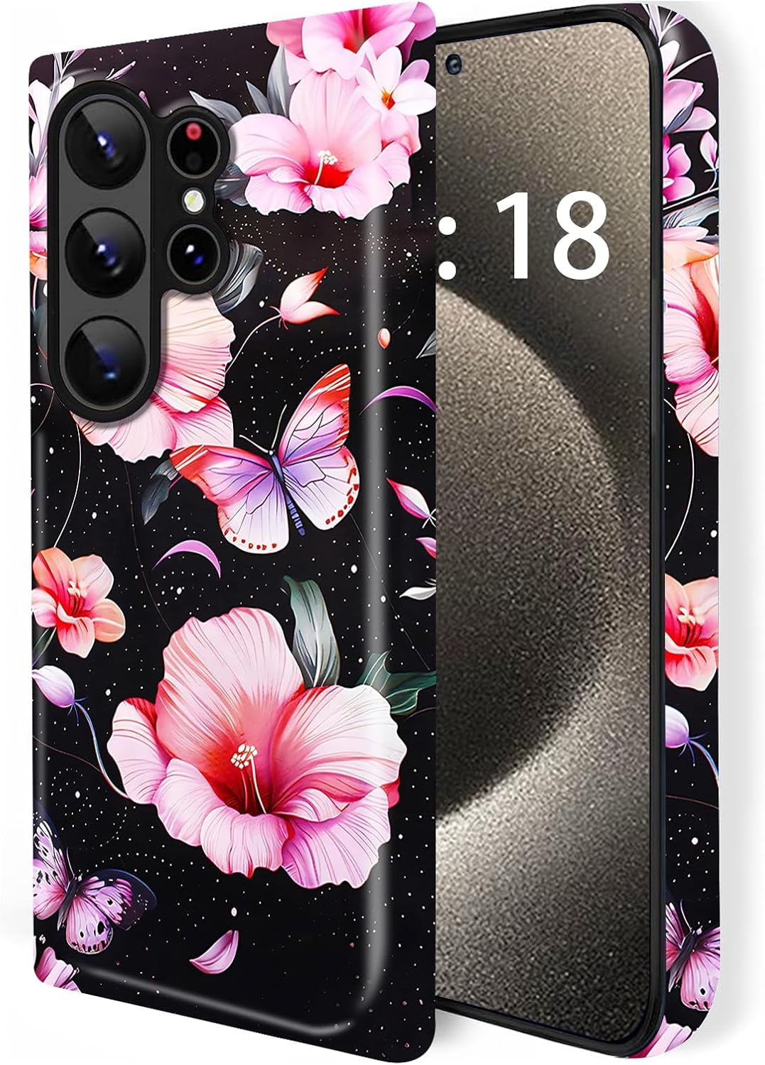 for Galaxy S23 Ultra Case,Hard PC Heavy Lightweight Shockproof ...