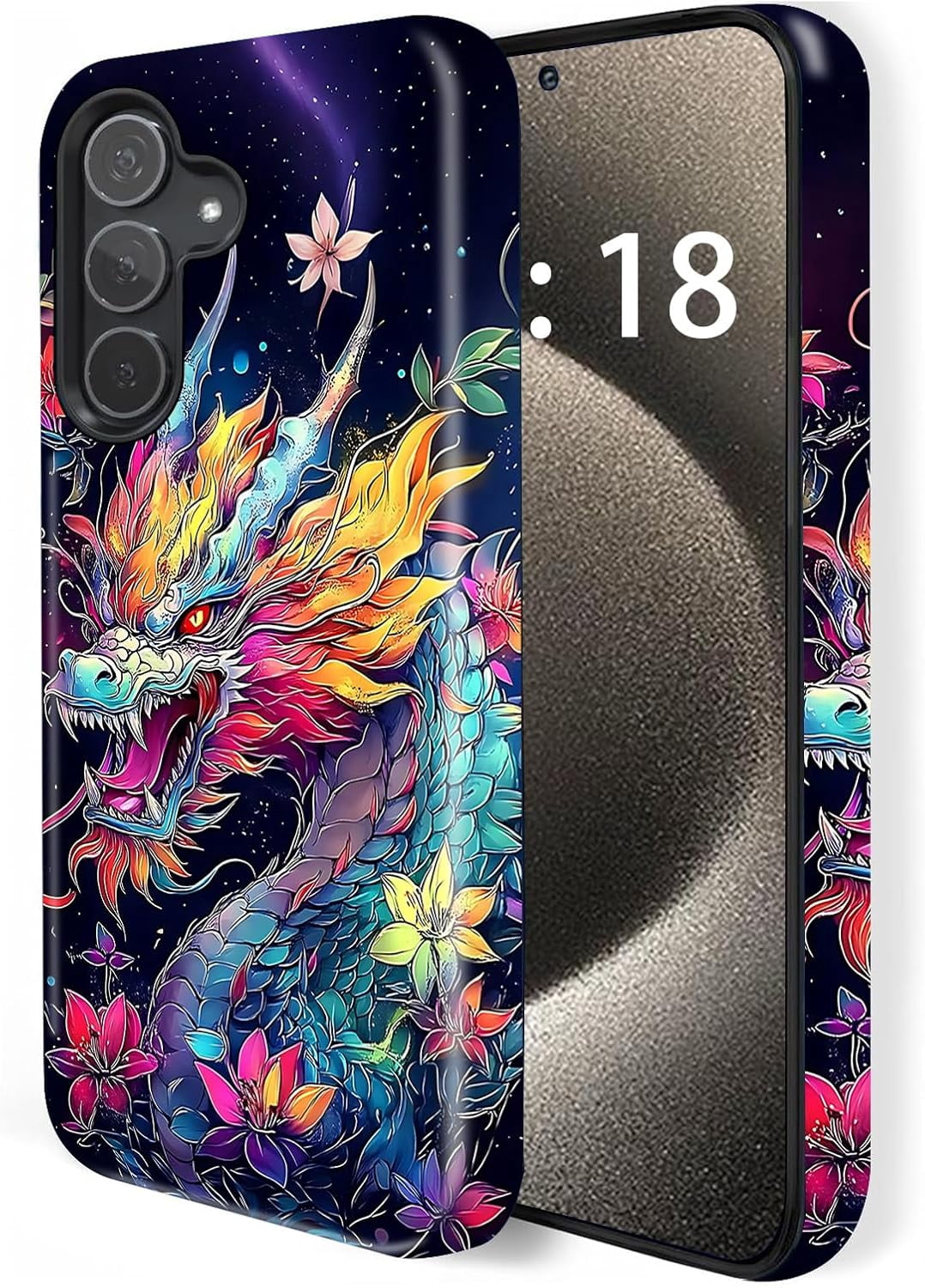 for Galaxy S24 Case,Hard PC Heavy Lightweight Shockproof Protective ...