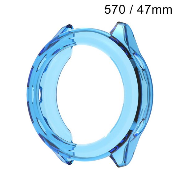 for Garmin 570 Watch Protective Case Hollowed Semi-Cover Full Corner ...