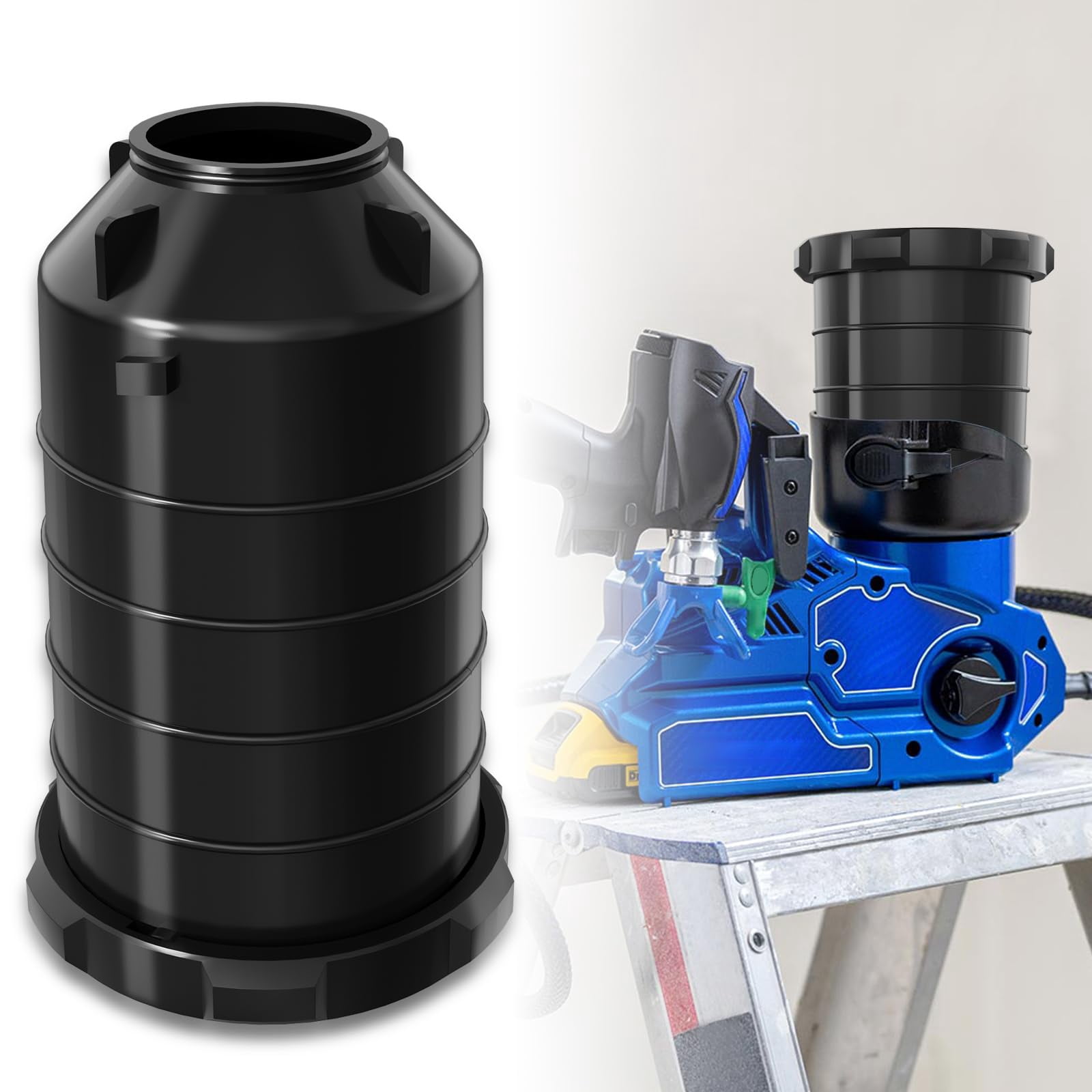 64 oz Replacement Cup and Lid Set Compatible with Graco Ultra Quickshot ...