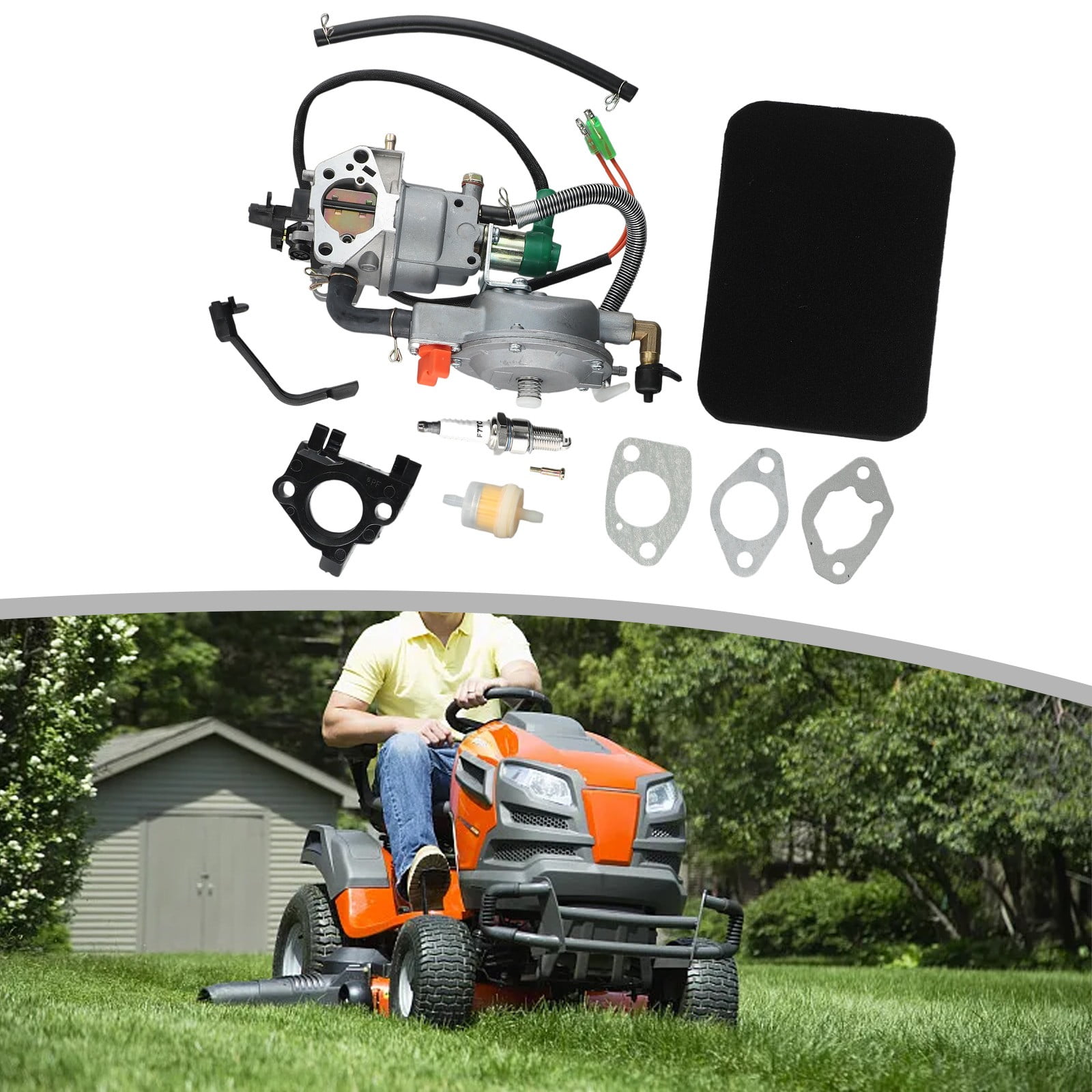 for Gx420 Motor 15for Hp Engine Dual Fuel Lpg Conversion Kit Auto ...