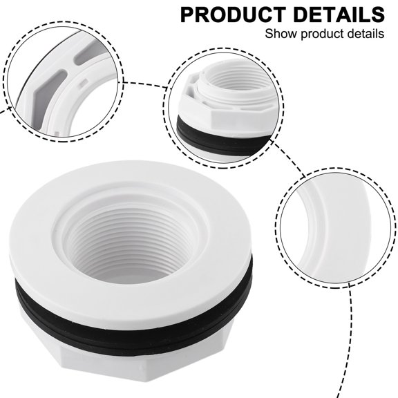 HJQEQVD 1.5inch Swimming Pool Spa Return Jet Fitting Ball Nozzle ...