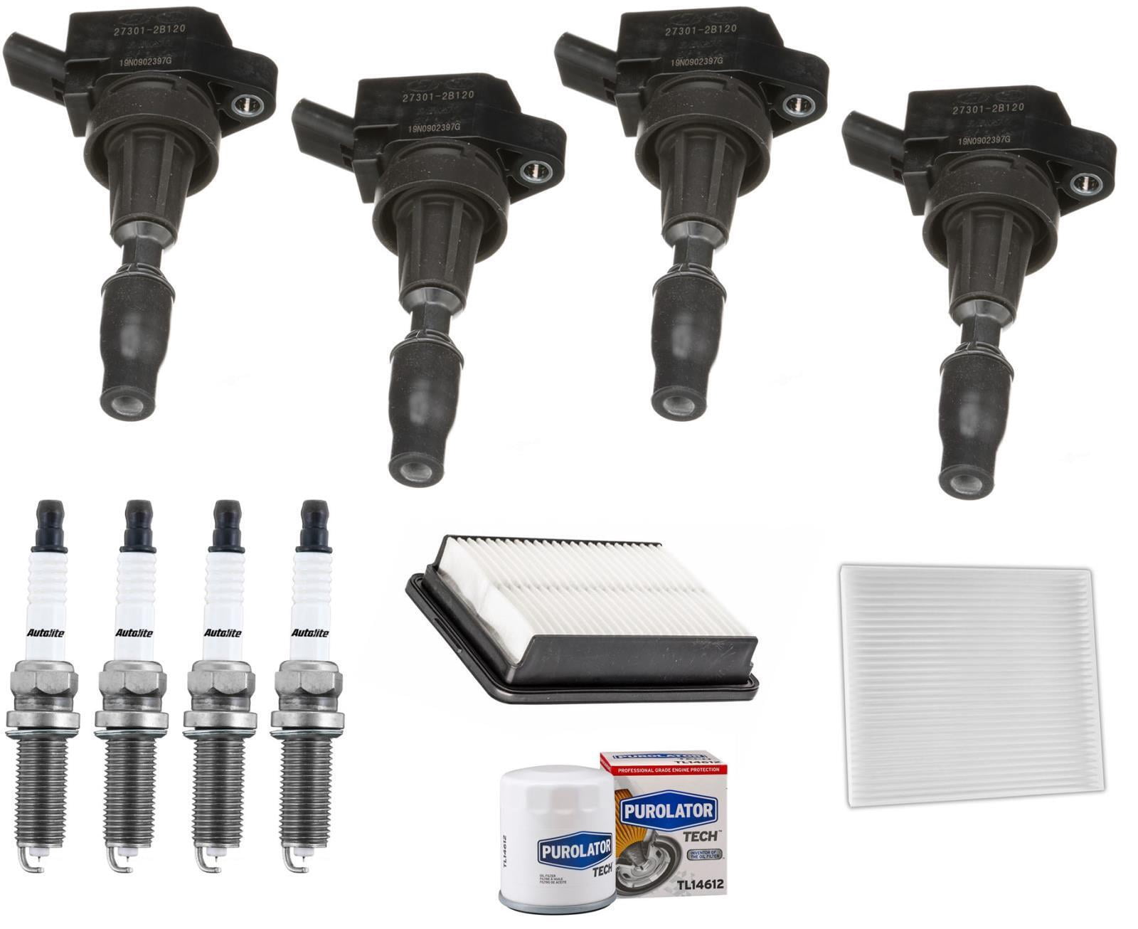 for Hyundai for Kona 1.6L 2018-2021 Ignition Coils & Iridium for Spark ...