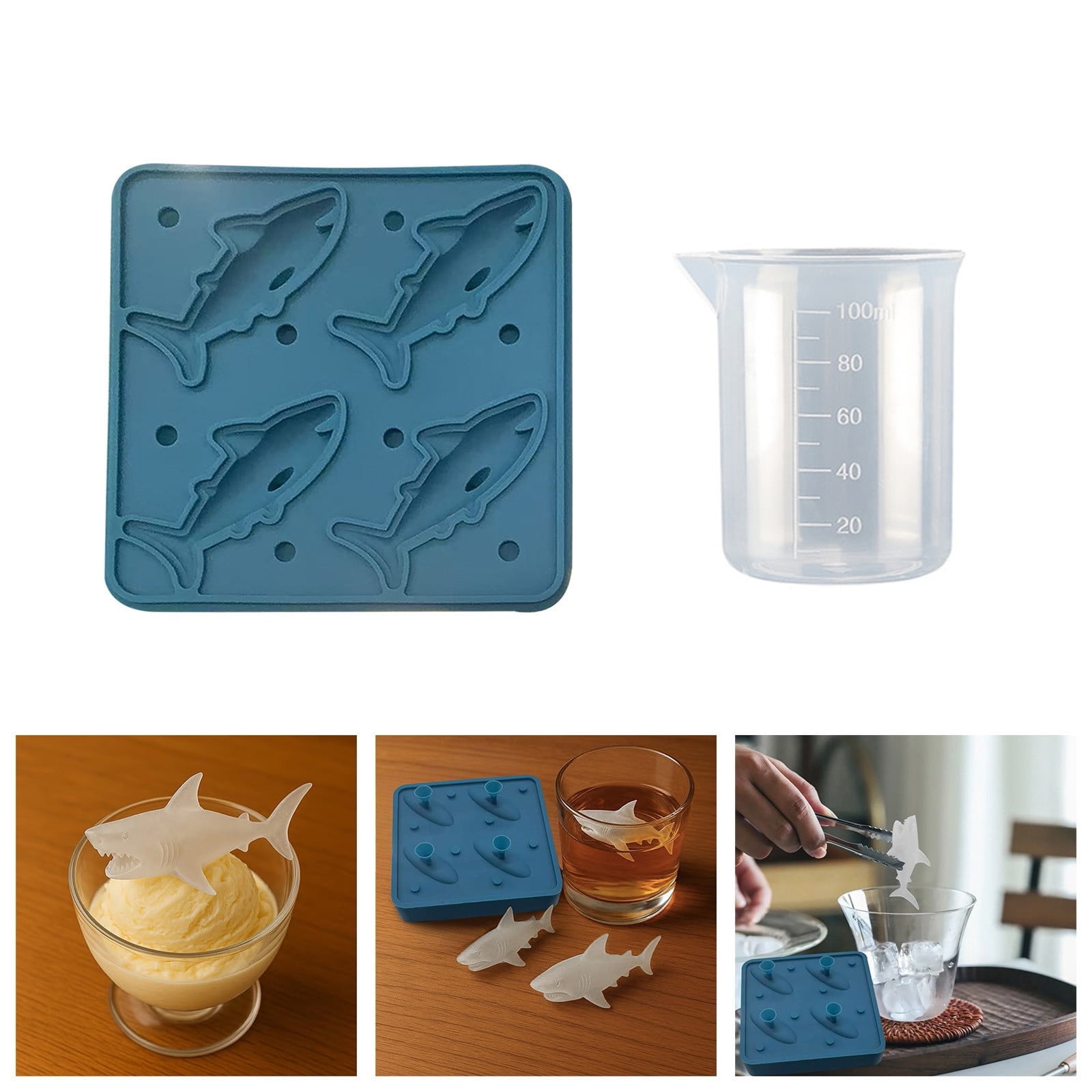 for Ice Making Silicone Trays for Home Bar and Freezer Use with Unique ...