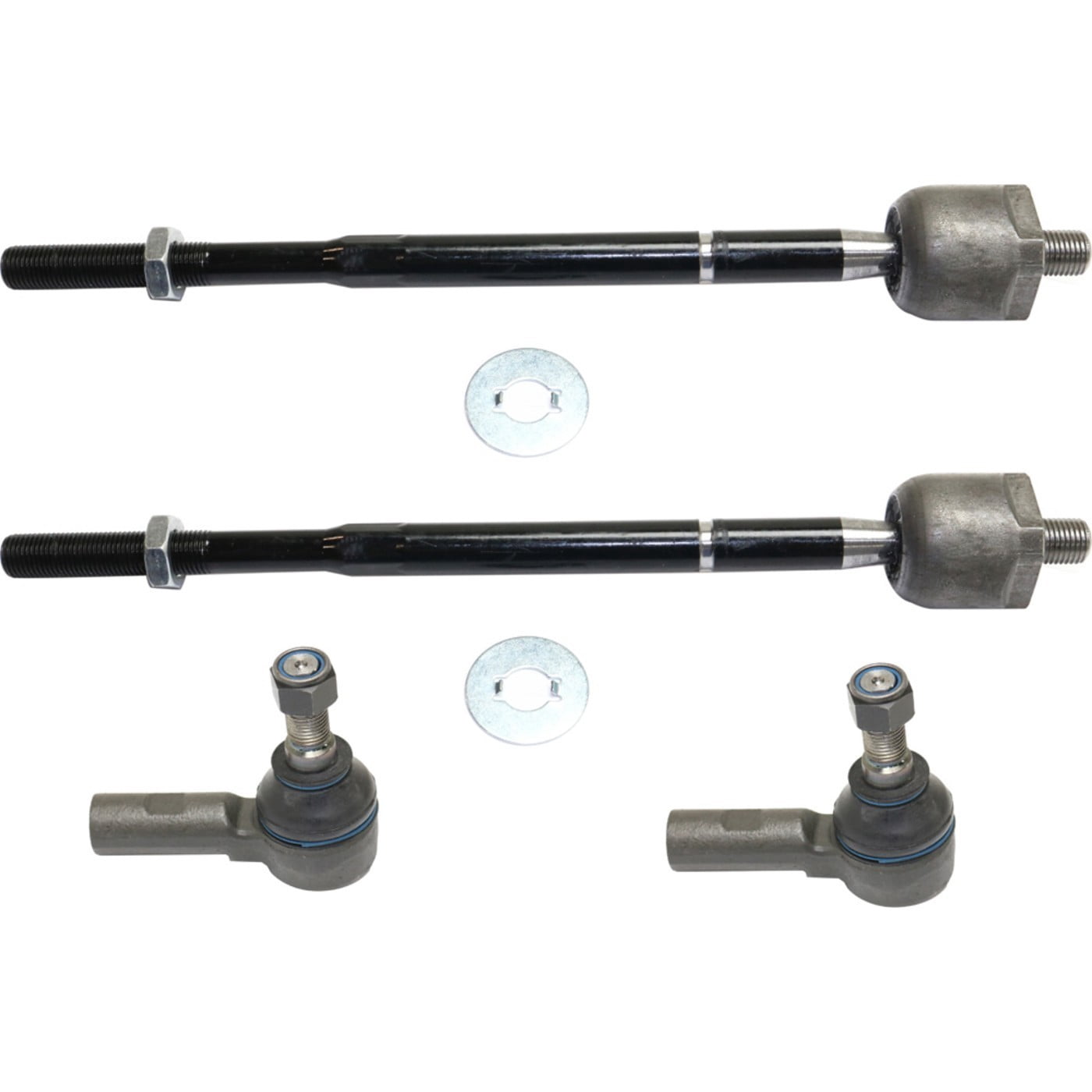 for Isuzu for Rodeo 1998-2004 Front Left & Right Tie Rod End Set ...