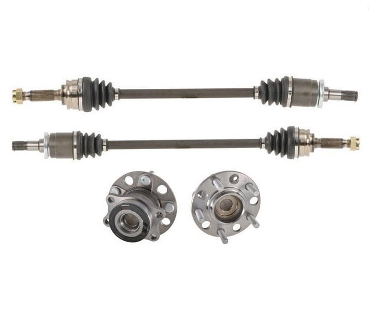 for Jeep for Compass 2007-2017 4WD All Wheel Drive Rear Axles & Hub ...