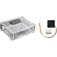 for Jetson Nano Case with Fan Acrylic Clear Case Enclosure Silent ...
